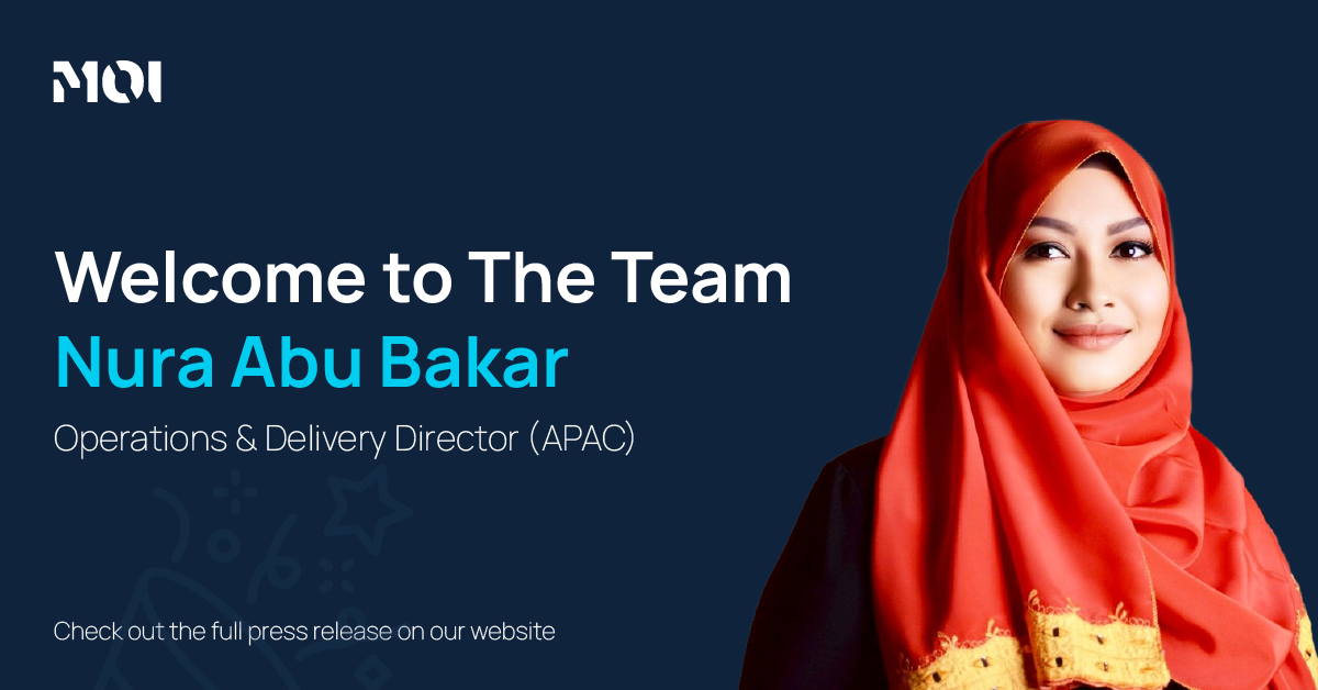 MOI Global Nura joins MOI as Operations & Delivery Director